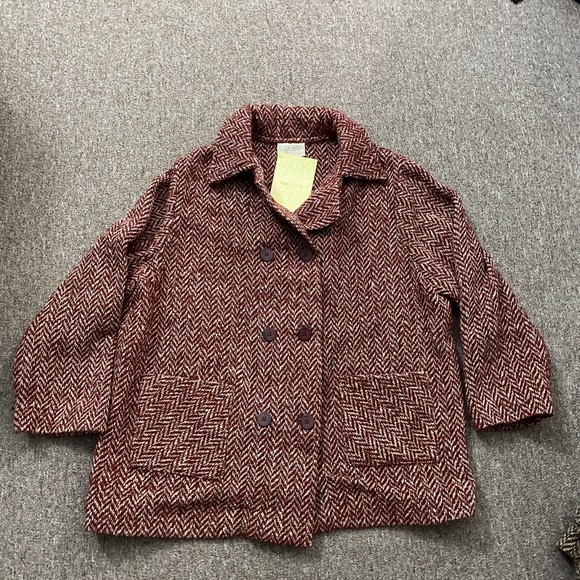 QVC | Jackets & Coats | Nwt Boyne Valley Weavers X Wool Alpaca Angora ...